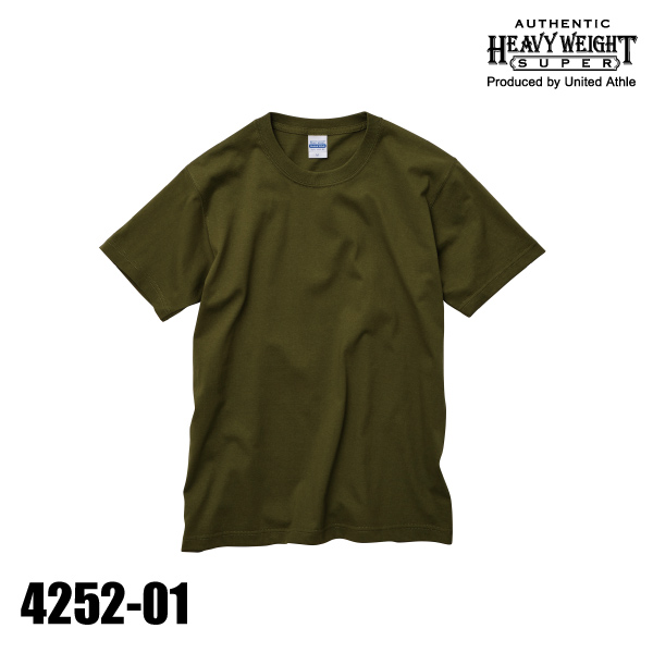 ユナイテッドアスレ 4252-01 7.1オンス オーセンティックスーパーヘヴィーウェイトTシャツ 10枚セット メンズ(ホワイト,XL) 4252-01 7.1オンス オーセンティックスーパーへヴィーウェイト無地T